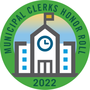 Municipal Clerks Honor Roll - General Code
