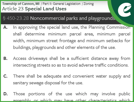 Pickleball Noise Legislation - General Code