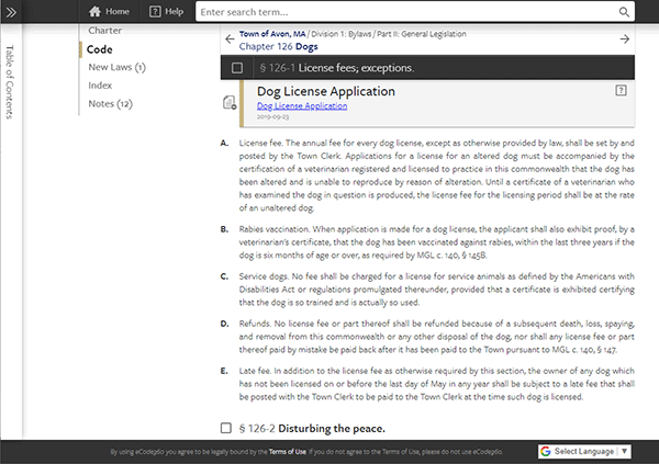 eCode360 Notes: Keep Your Community Informed - General Code